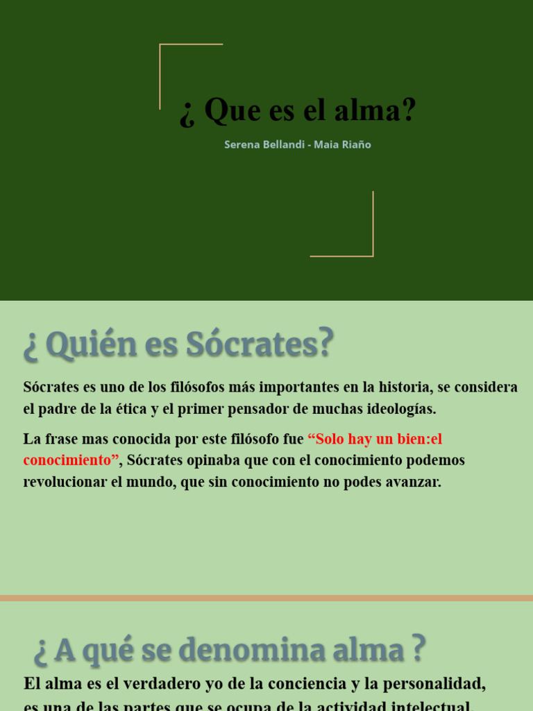 ¿ Que es el alma_ (1) | PDF