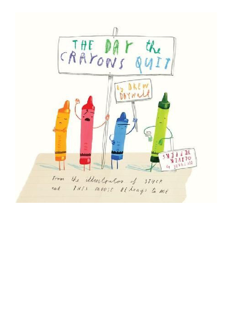 The Day the Crayons Quit | PDF