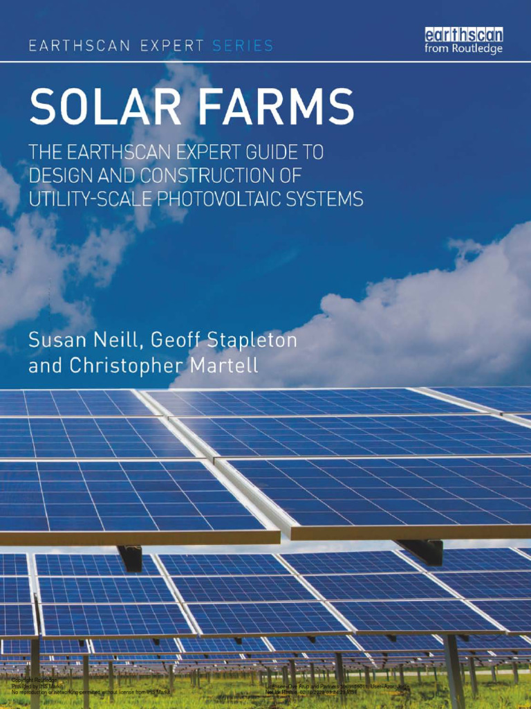 Solar Farms Expert Guide | PDF | Photovoltaic System | Nature