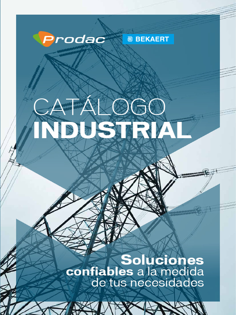 Catálogo de Productos Prodac | PDF | Cable | Zinc