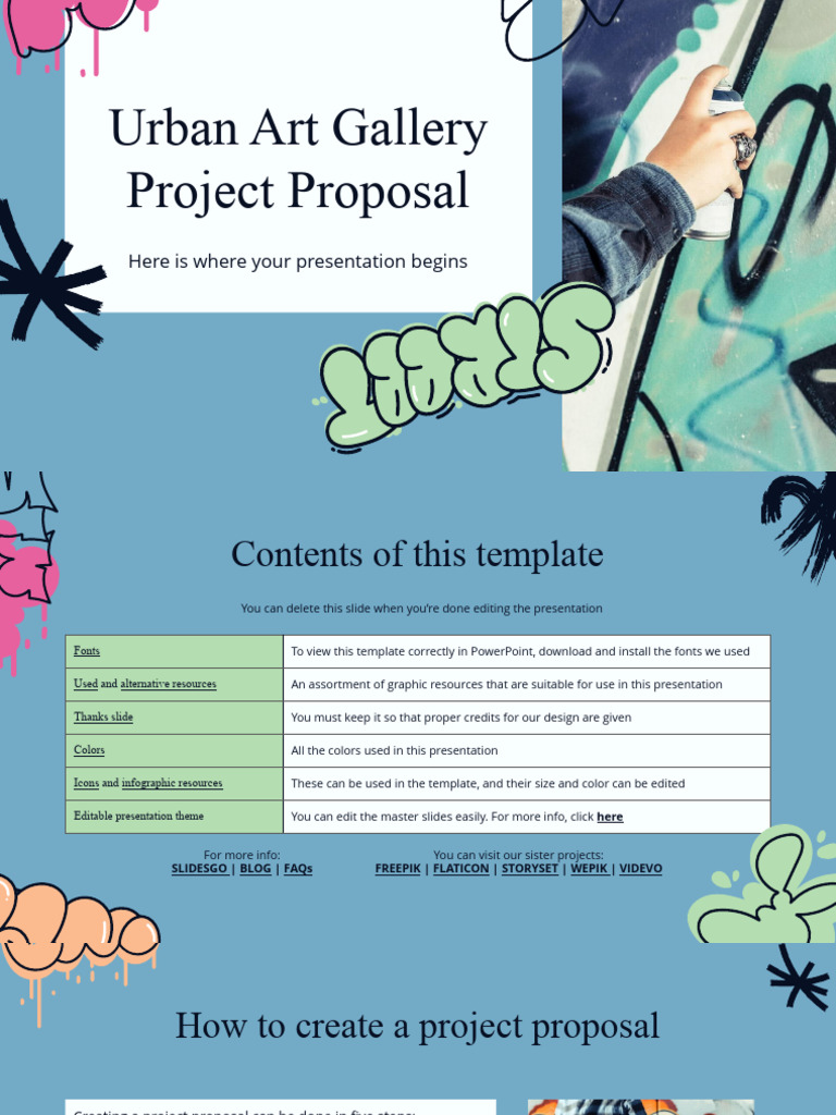 Urban Art Gallery Project Proposal by Slidesgo | PDF | Expense | Budget
