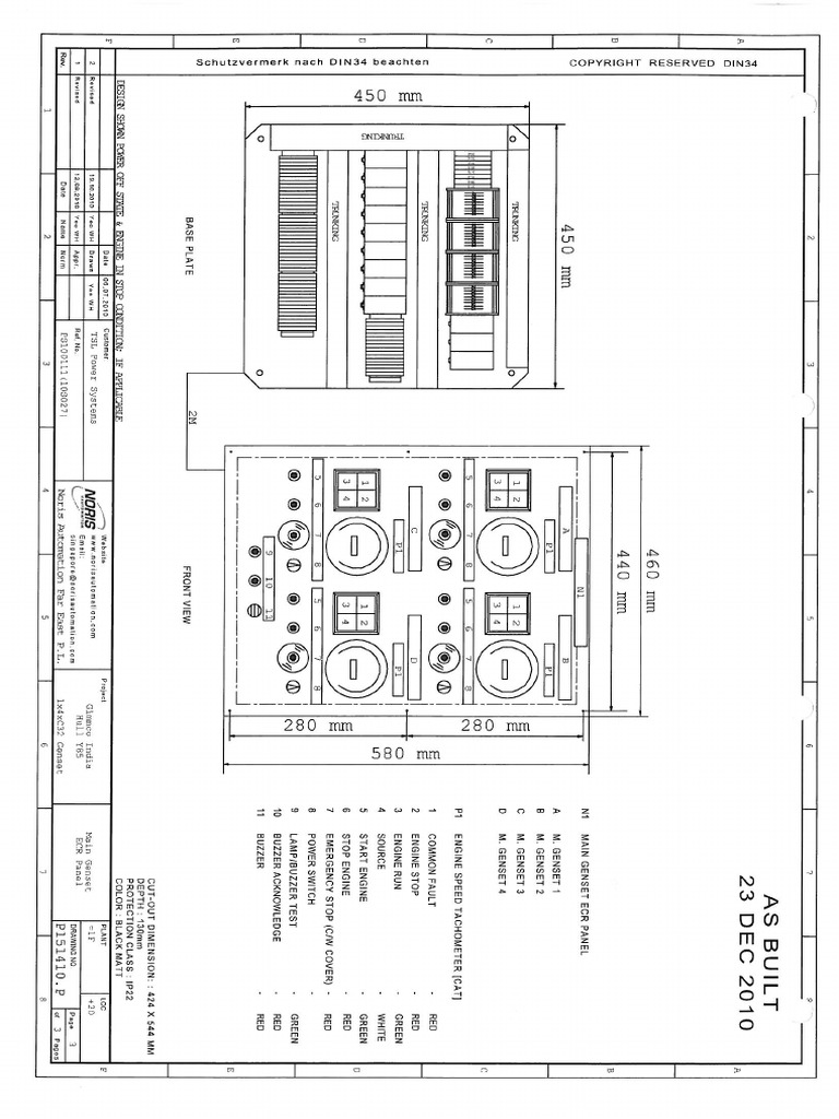 ECR Panel-SKMBT-Rev2 - C45111091308590 | PDF