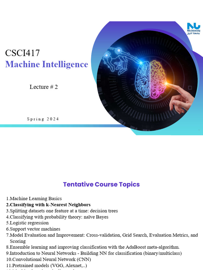 2. KNN Evaluation | PDF | Statistical Classification | Machine Learning