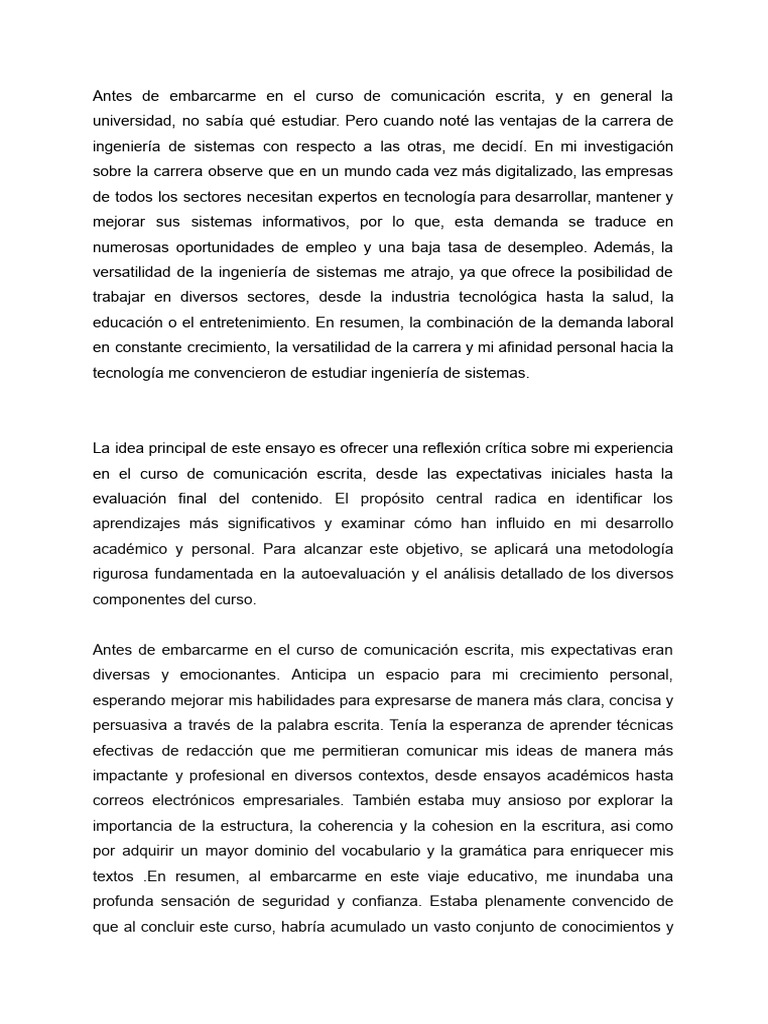 final coe | PDF | Aprendizaje | Comunicación
