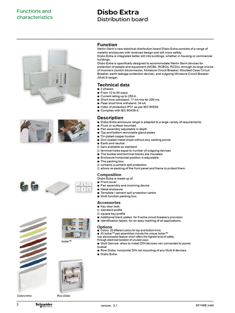 Disbo Catalogue 2020 | PDF | Manufactured Goods | Electrical Equipment