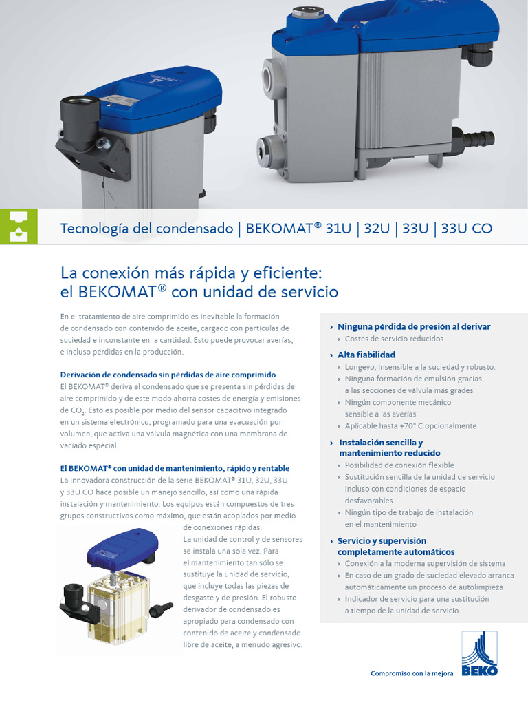 Catalogo Beko Bekomat 31 32 33 (Esp) | PDF
