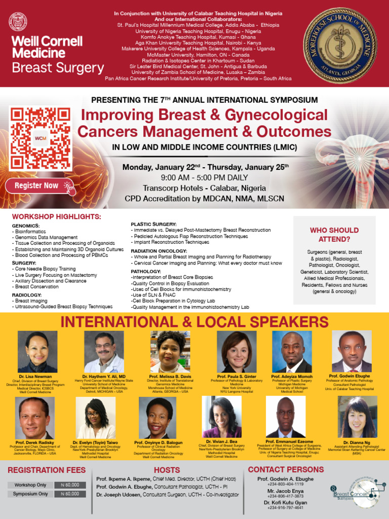 ICSBCS 7th Annual Symposium Workshop Flyer 2023.11.27 | PDF | Pathology ...