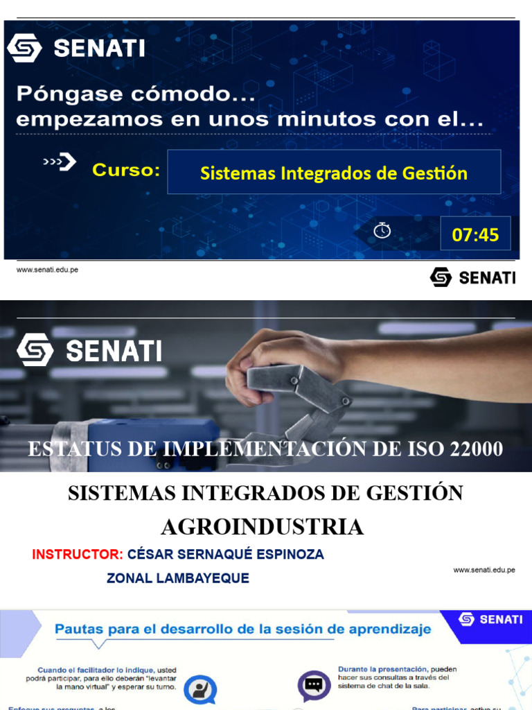 Implementación ISO 22000 SESIÓN 3-4 | PDF | Análisis de Riesgo y Puntos Críticos de Control ...