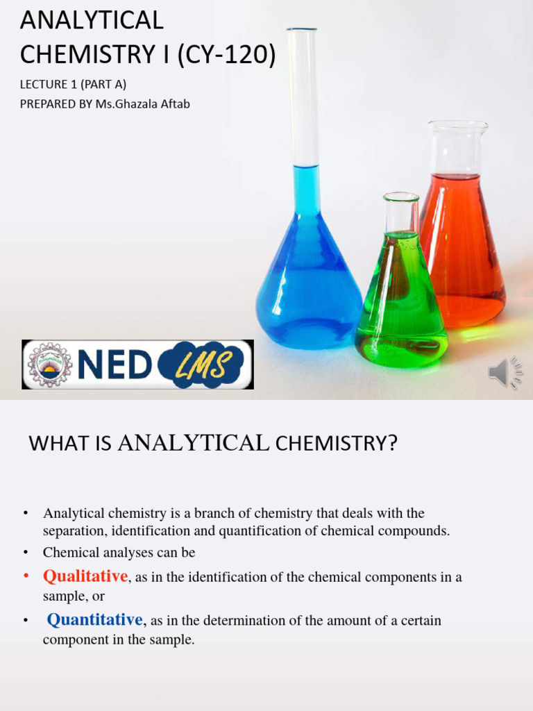 Analytical 1 | PDF | Parts Per Notation | Absorption Spectroscopy
