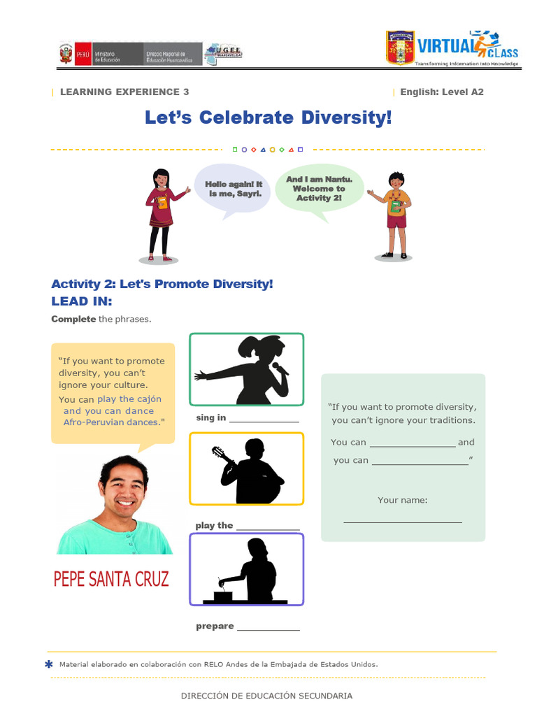 Learning Experience 3 - Activity 2 - A2 | PDF