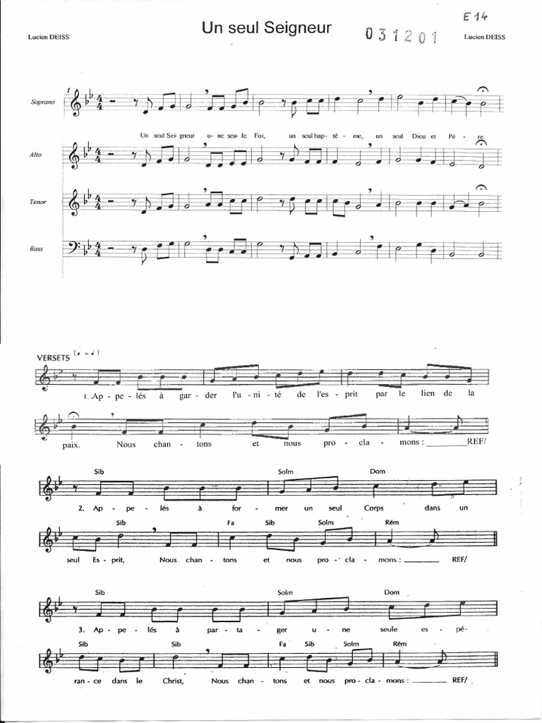 Un Seul Seigneur | PDF