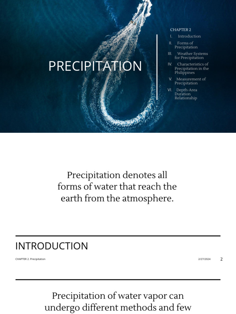PRECIPITATION | Download Free PDF | Precipitation | Snow