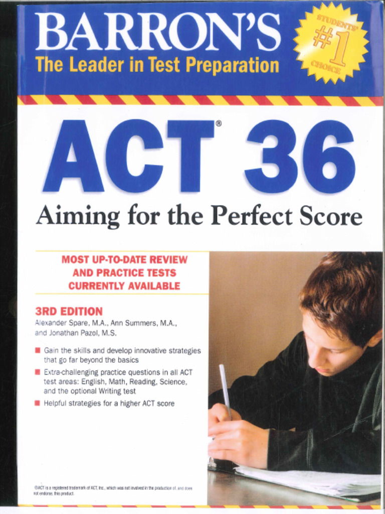 ACT 36 Aiming For The Perfect Score | PDF