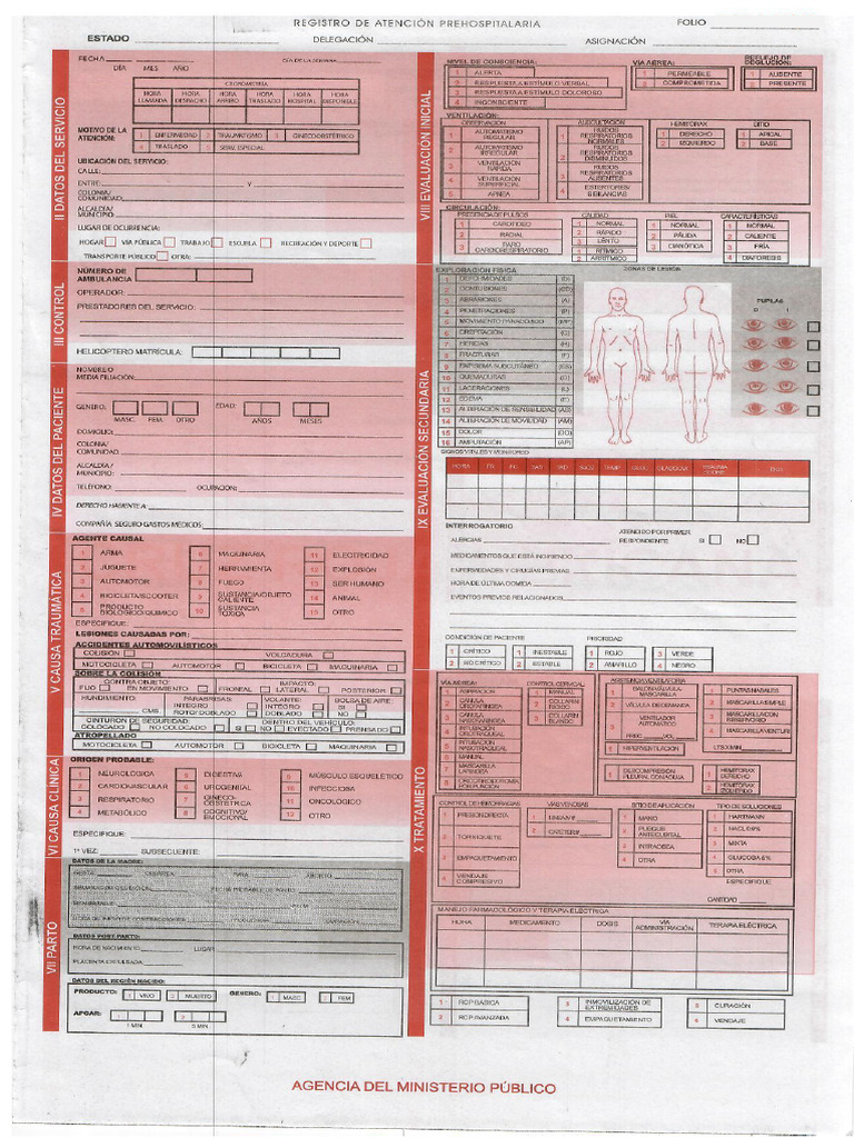 Formato Frap Oficio | PDF