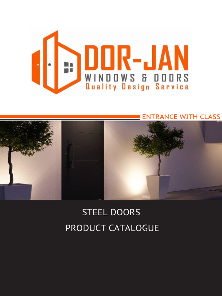 Dor Jan Catalogue | PDF | Door | Noise