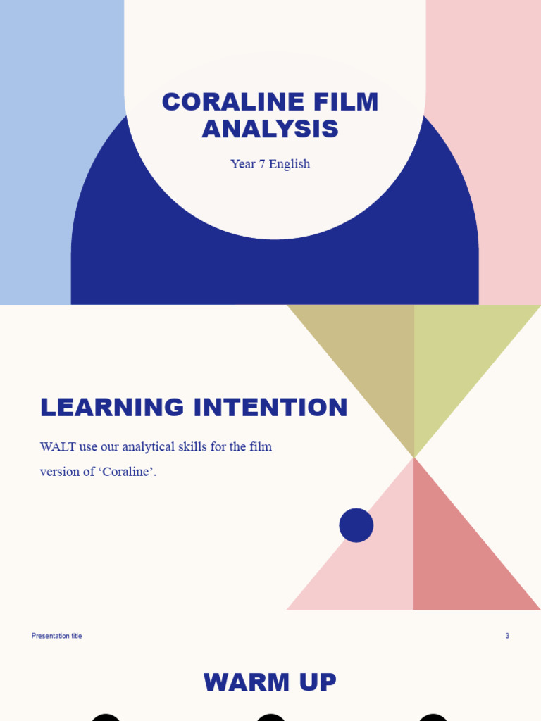 Coraline Film Analysis Pdf Storytelling