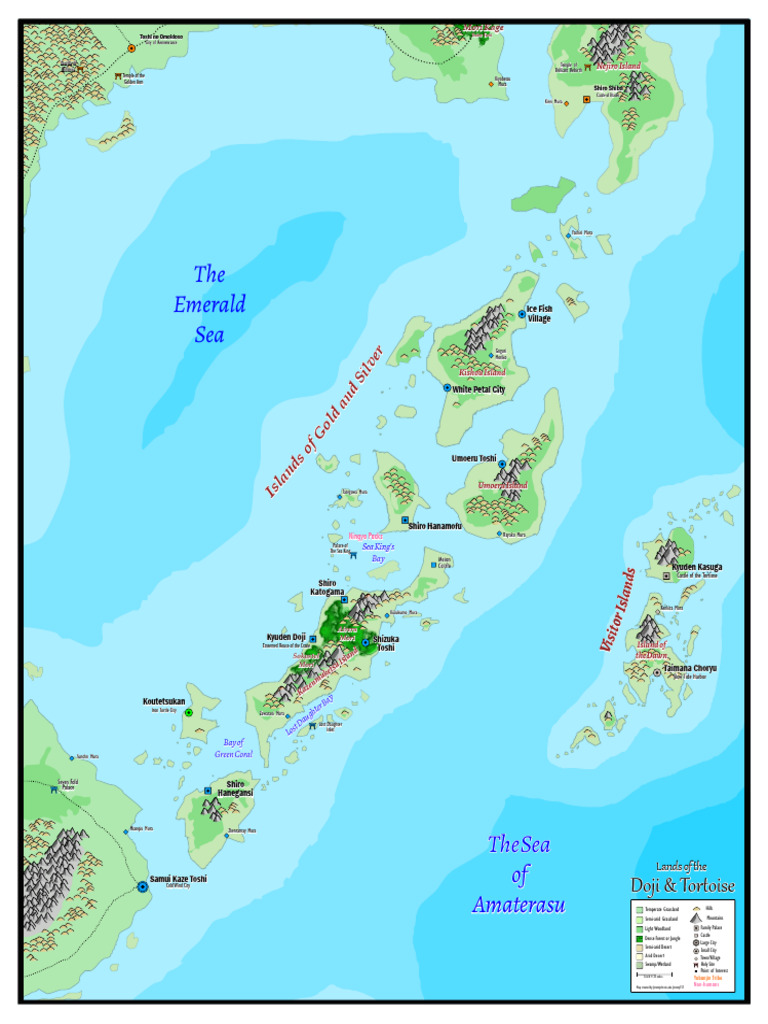 Mapa Alternativo Doji-Tortuga | PDF | Earth Sciences | Physical Geography