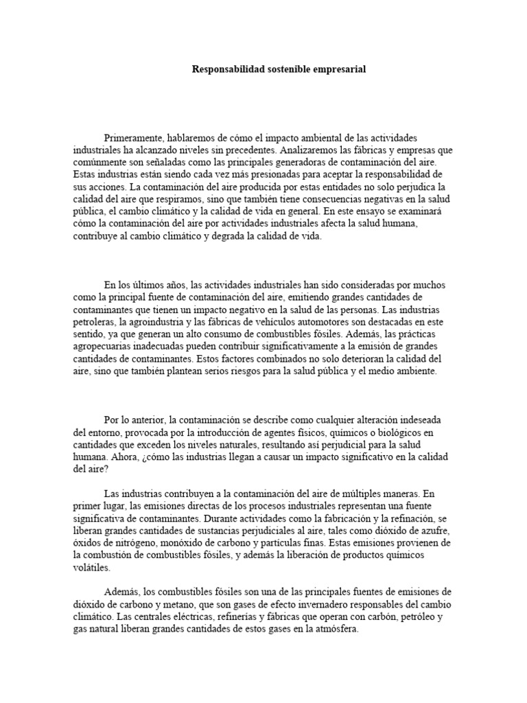 Prueba 22 | PDF | Contaminación | La contaminación del aire