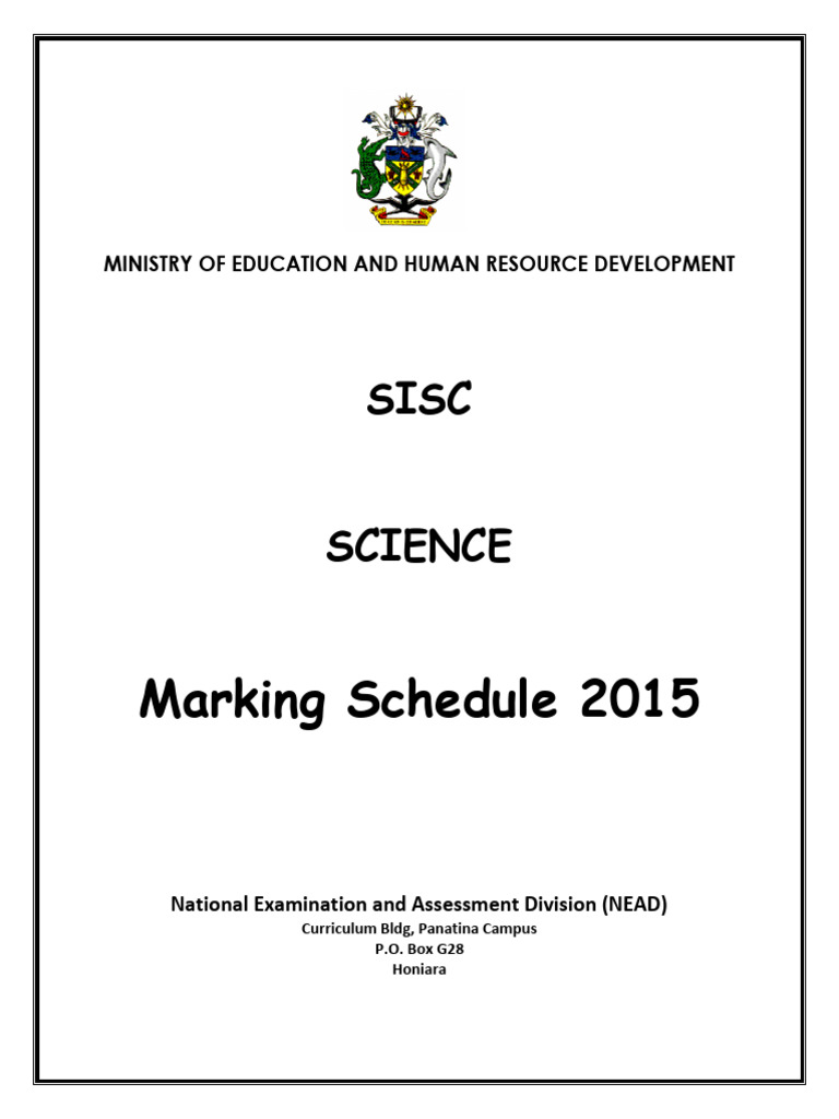 f5 Science Ms 2015-Revised | PDF | Glucose | Glycogen