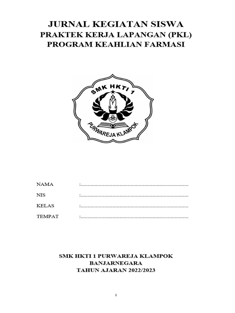 JURNAL PKL FARMASI 2023 FIX | PDF