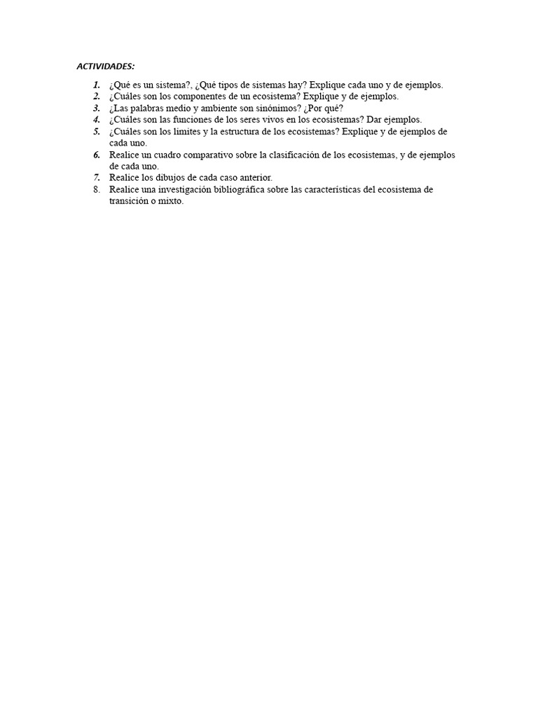 Definición y componentes del ecosistema | PDF | Ecosistema | Humedal
