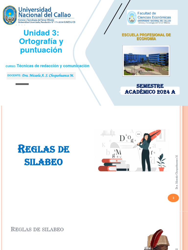 Reglas de Silabeo 2024 A | Descargar gratis PDF | Fonética | Lingüística