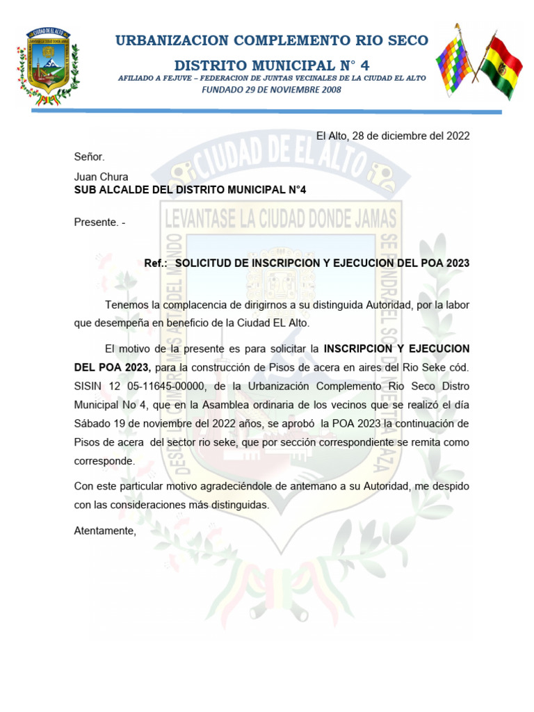 Membrete Carta | PDF