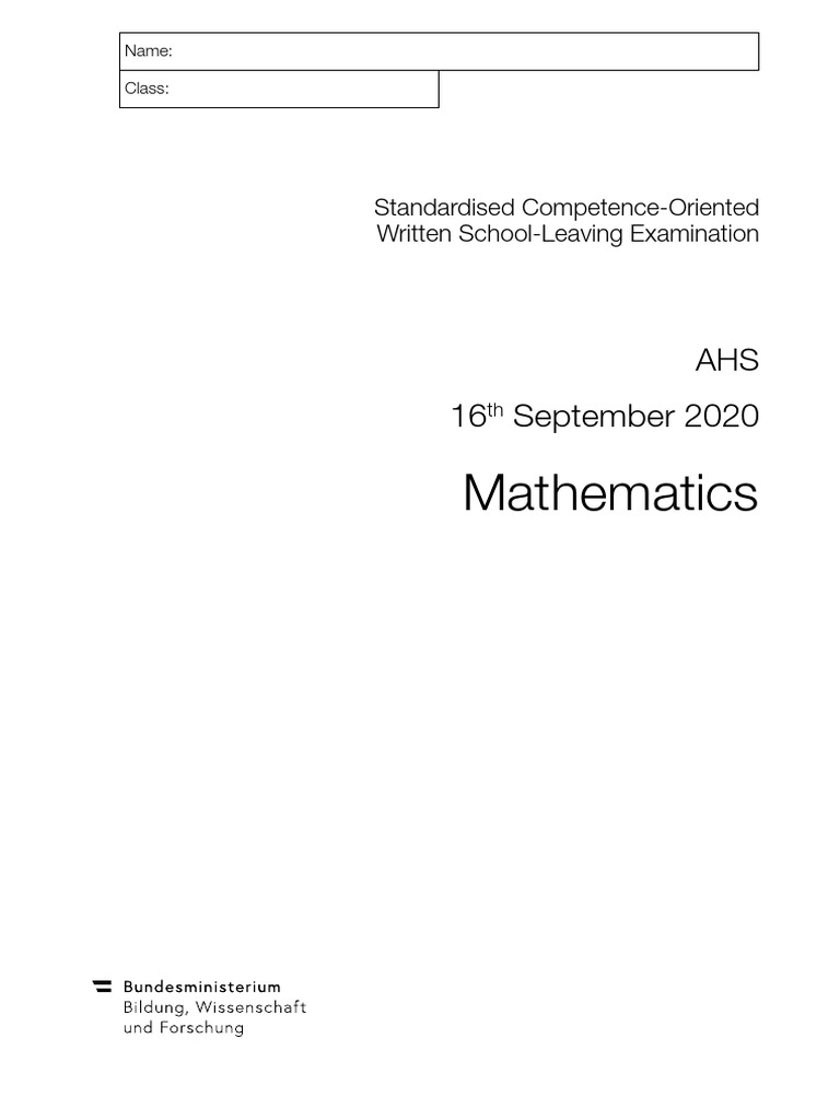 KL20 PT2 Ahs Mat 00 en Au | PDF | Function (Mathematics) | Gases