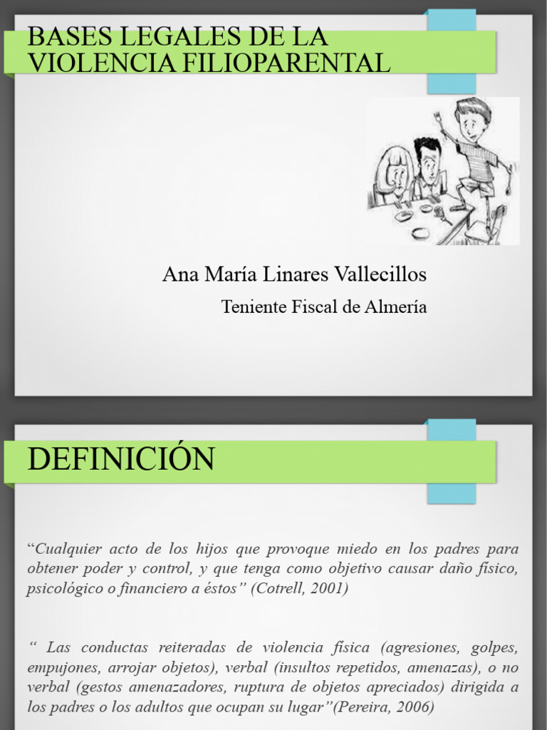Bases Legales VFP Ana LinaresV | PDF | Castigos | Violencia