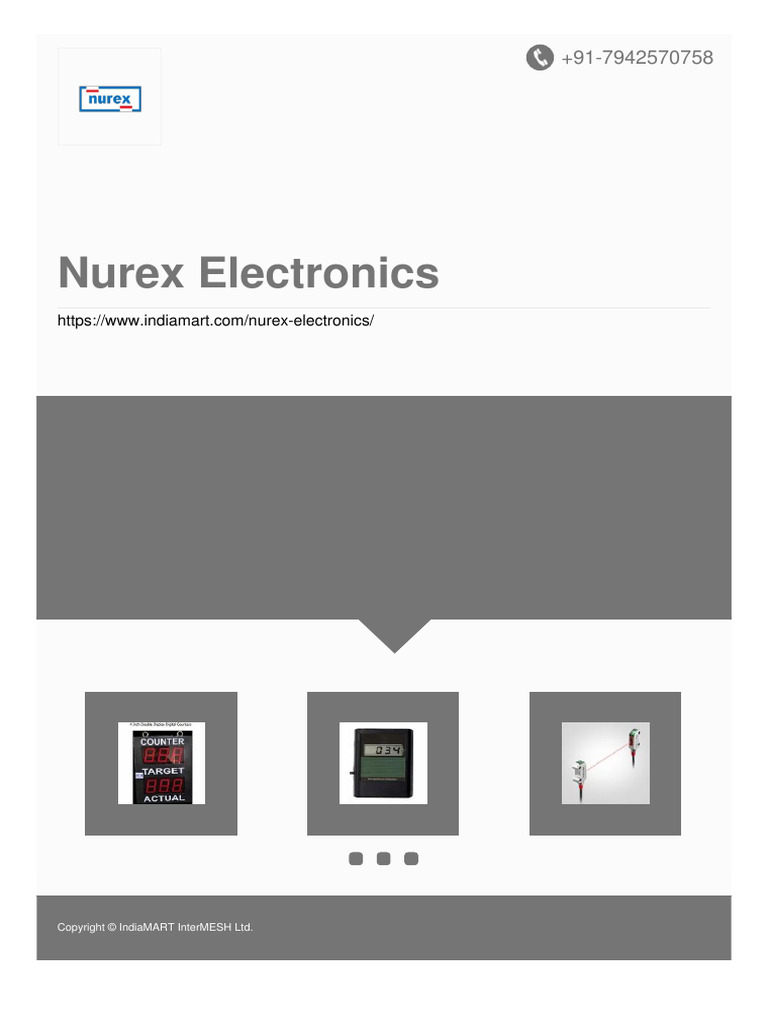 nurex-electronics | Download Free PDF | Control Theory | Touchscreen