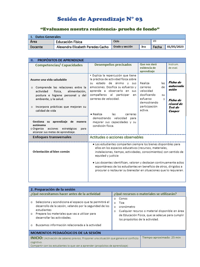 EDA 2 Sesion 3 | PDF | Aprendizaje | Maestros