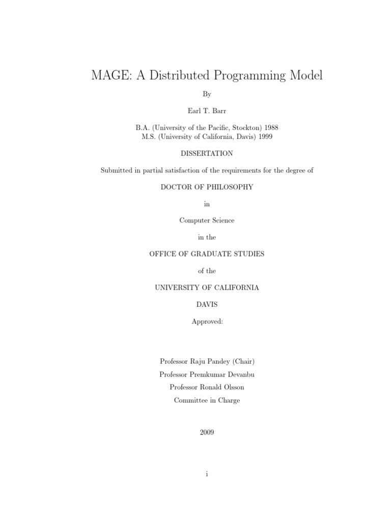 MAGE: A Distributed Programming Model | PDF | World Wide Web | Internet & Web