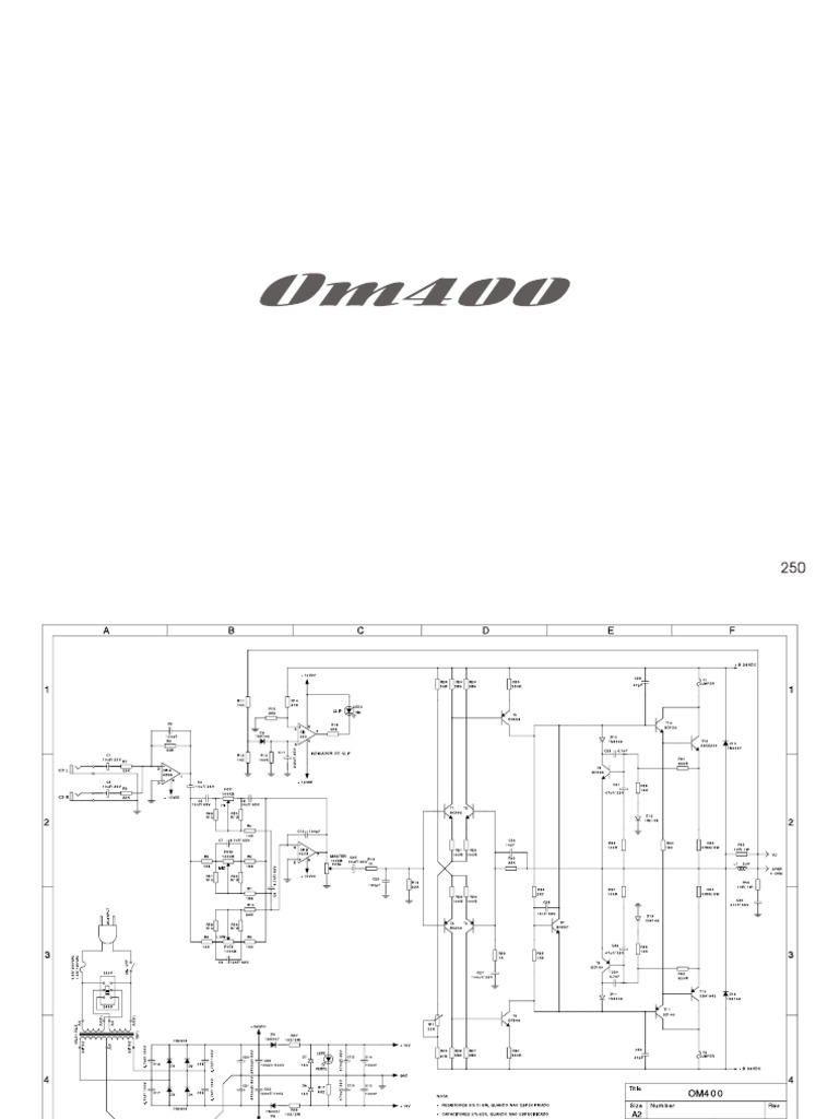 Oneal Om400 | PDF