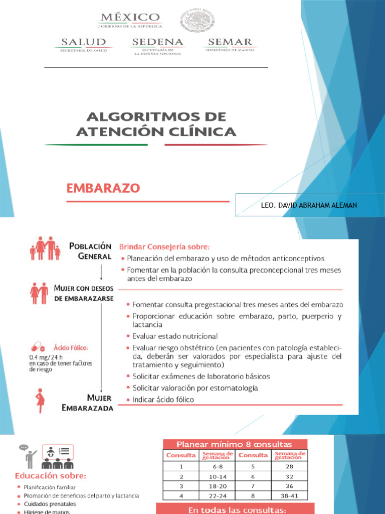 ALGORITMO EMBARAZO | PDF