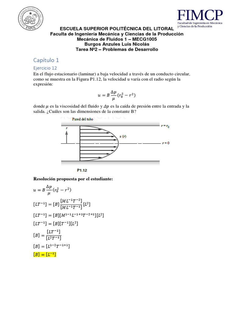 Problemas de Desarrollo - MECG1005 - P2 - Burgos Luis | PDF | Viscosidad | Humedad