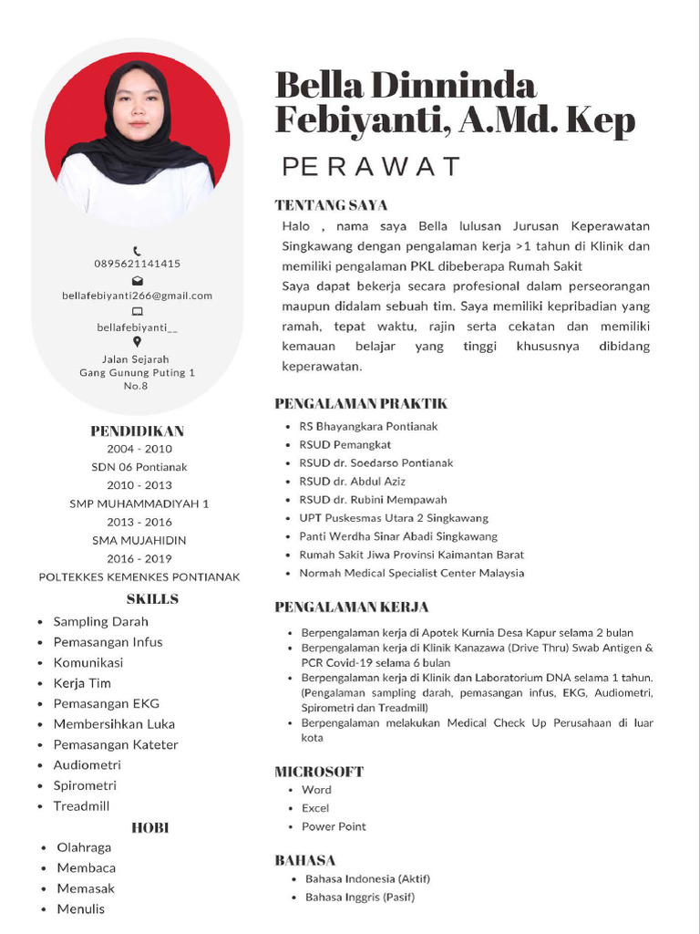 Cv Terbaru | PDF