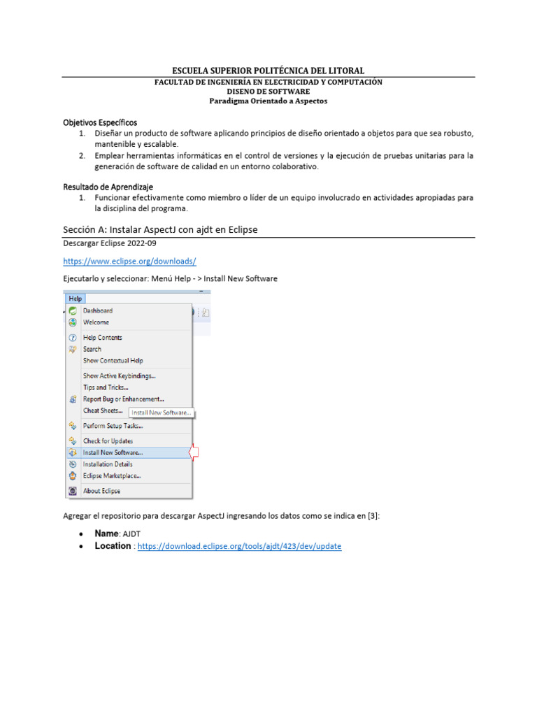 Diseño de Software con AspectJ | PDF | Java (lenguaje de programación) | Software