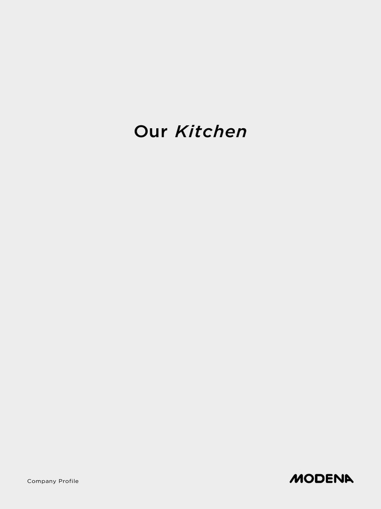PT MODENA Indonesia Company Profile 2019 | PDF | Kitchen Stove | Home ...