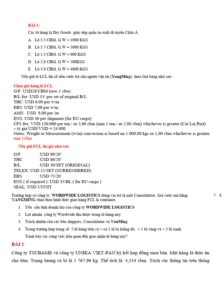 Btap C5 Gom Hang | PDF