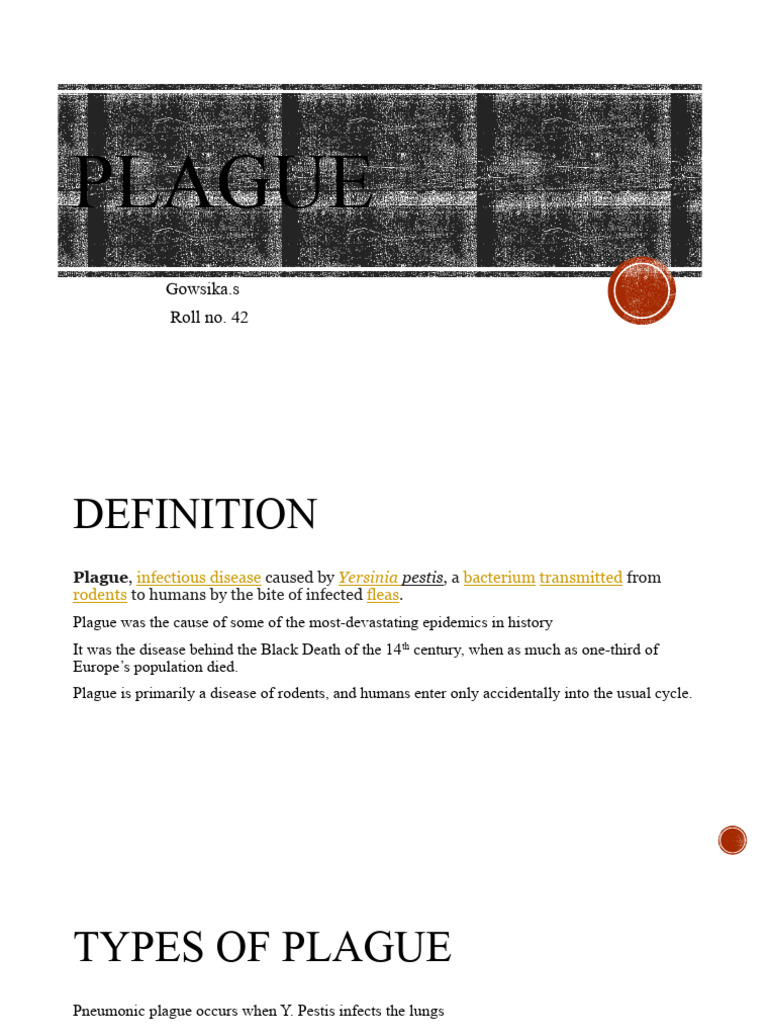 Plague SDL | PDF