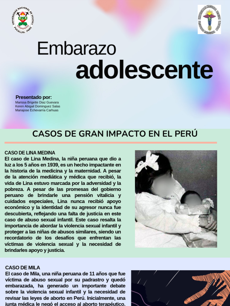 EMBARAZO ADOLESCENTE | Descargar gratis PDF | El embarazo | Adolescencia
