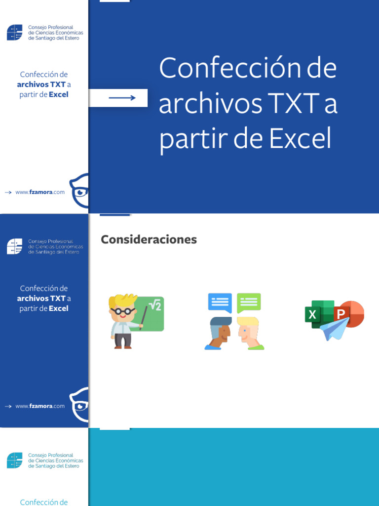 Material Confeccion de Archivos TXT A Partir de Excel | PDF | Microsoft ...