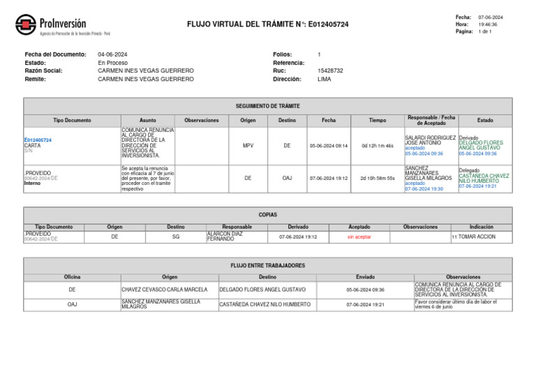 Flujo Proveído | PDF