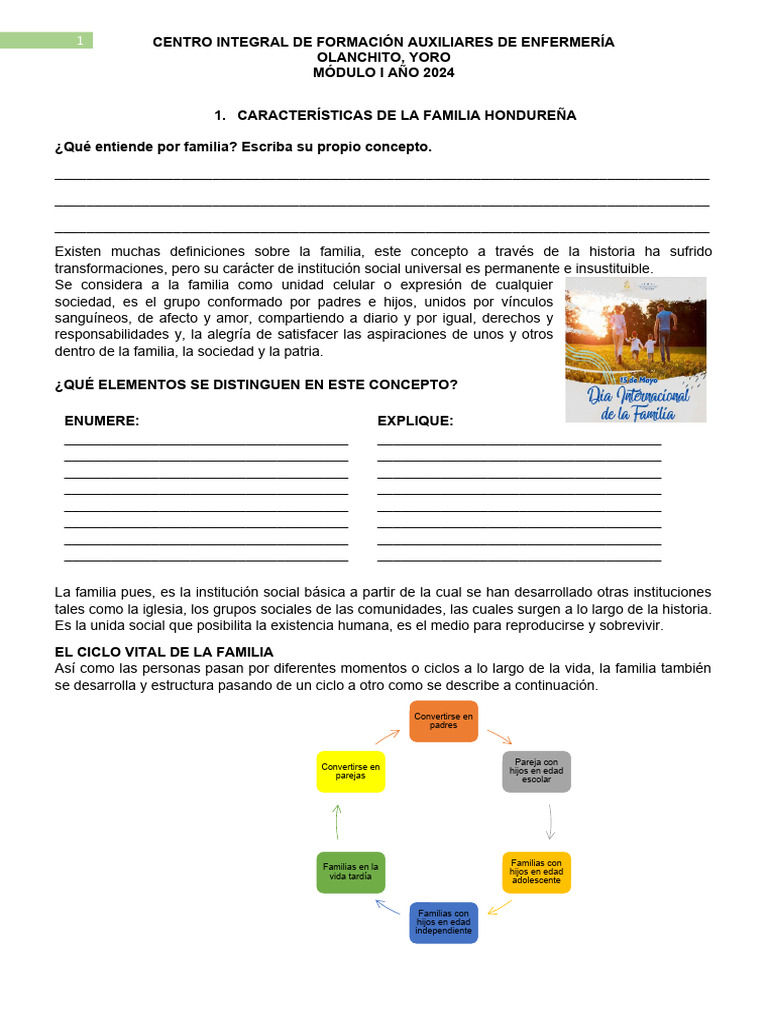 Características de la Familia y la Comunidad. | Descargar gratis PDF ...