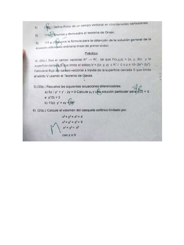 Ejercicios 2do Parcial (Roitman) ANALISIS II | PDF