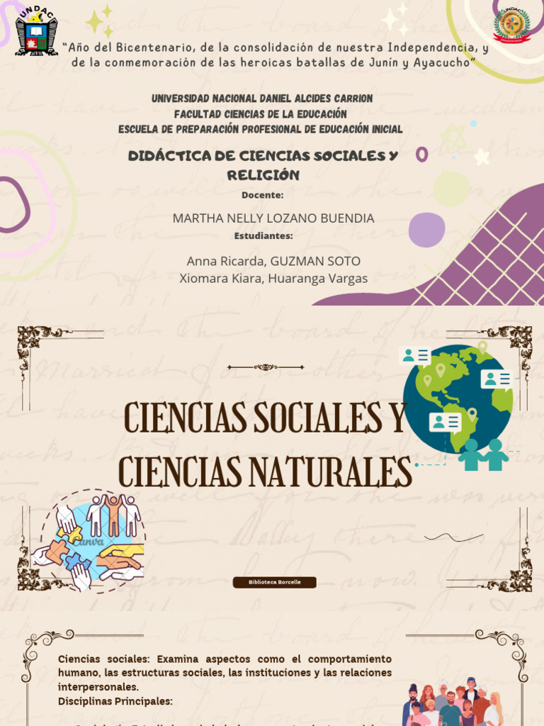 CIENCIAS SOCIALES | PDF | Science | Ciencias Sociales