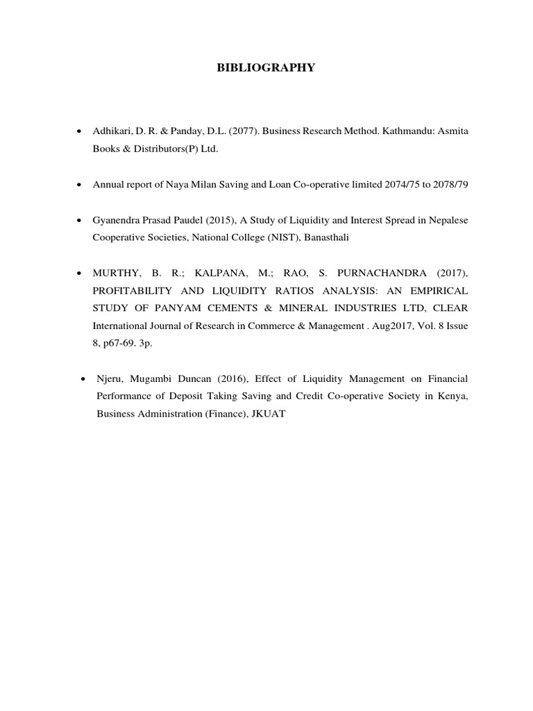 Bibliography | PDF | Business
