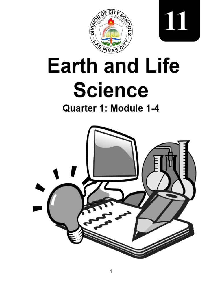 RTP EARTH - LIFE SCI ADM Q1W1-4 Validated and Revised | PDF | Rock (Geology) | Minerals