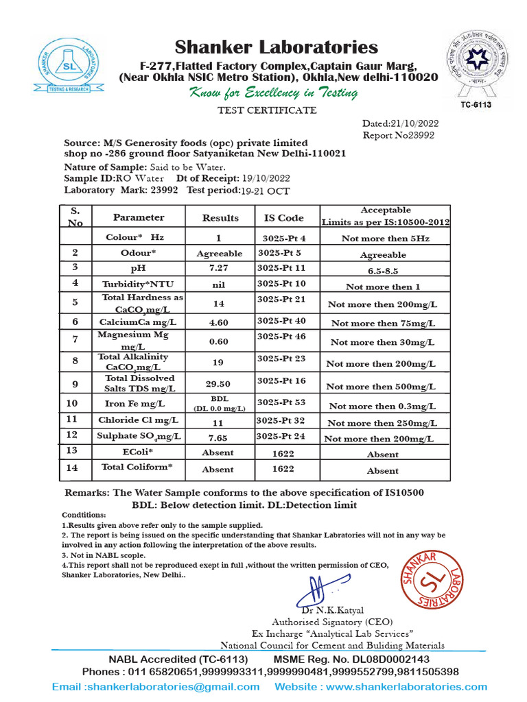 Watersouthdelhi | Download Free PDF | Magnesium | Chemistry