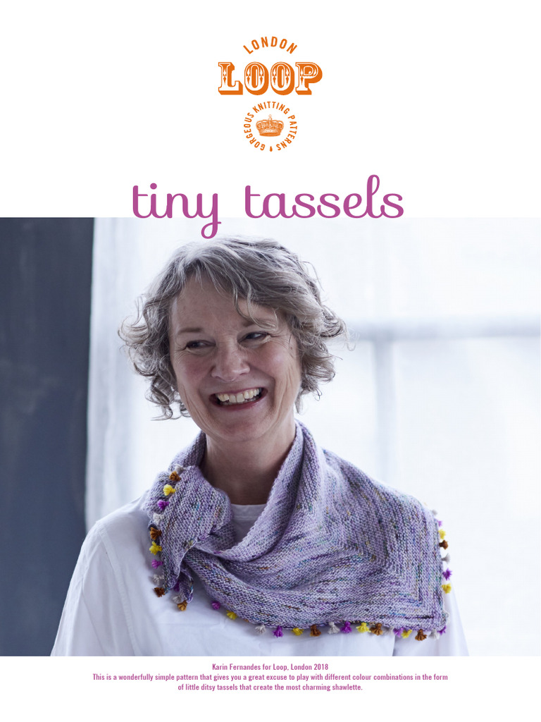 Tiny Tassels | PDF | Yarn | Textiles